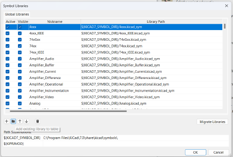 Adding Symbols, Footprints, and Libraries in Kicad
